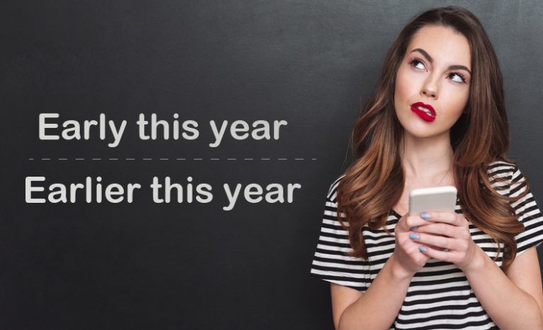 Earlier this monthとEarlier this yearはいつを意味するのか？ | ネイティブと英語について話したこと
