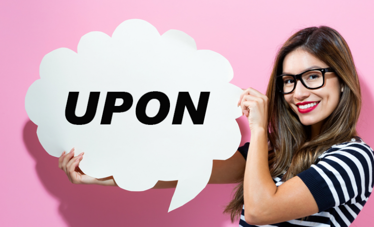 uponの意味と使い方 | ネイティブと英語について話したこと