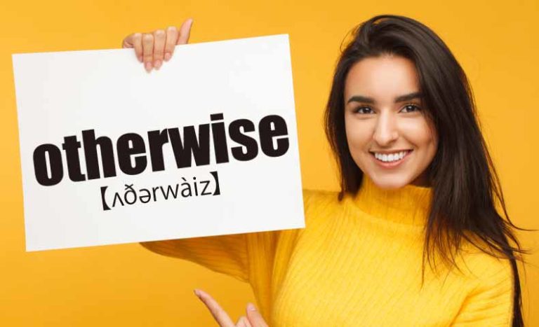 otherwiseの意味と使い方 | ネイティブと英語について話したこと