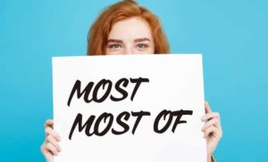 Most / Most ofの意味と使い方の違い | ネイティブと英語について話したこと