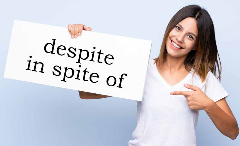 despite / in spite ofの違いと使い方 | ネイティブと英語について話したこと