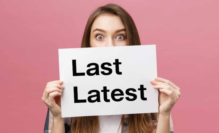 latestとlastの意味の違い | ネイティブと英語について話したこと